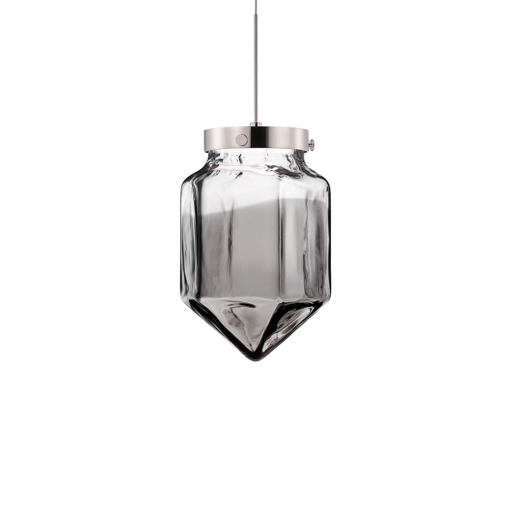Facet Petite Glass - Gray + Crystal – Niche